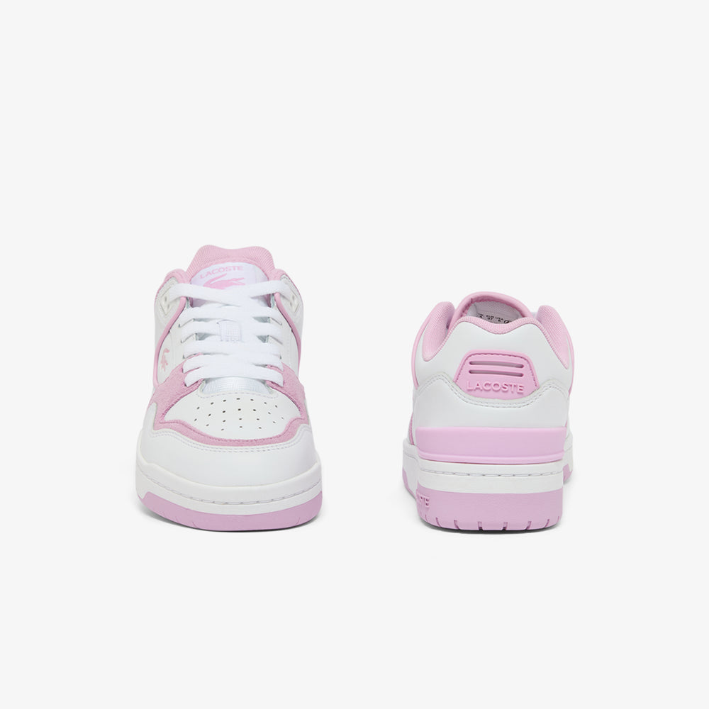 Women's Courtcage Set Leather Sneakers